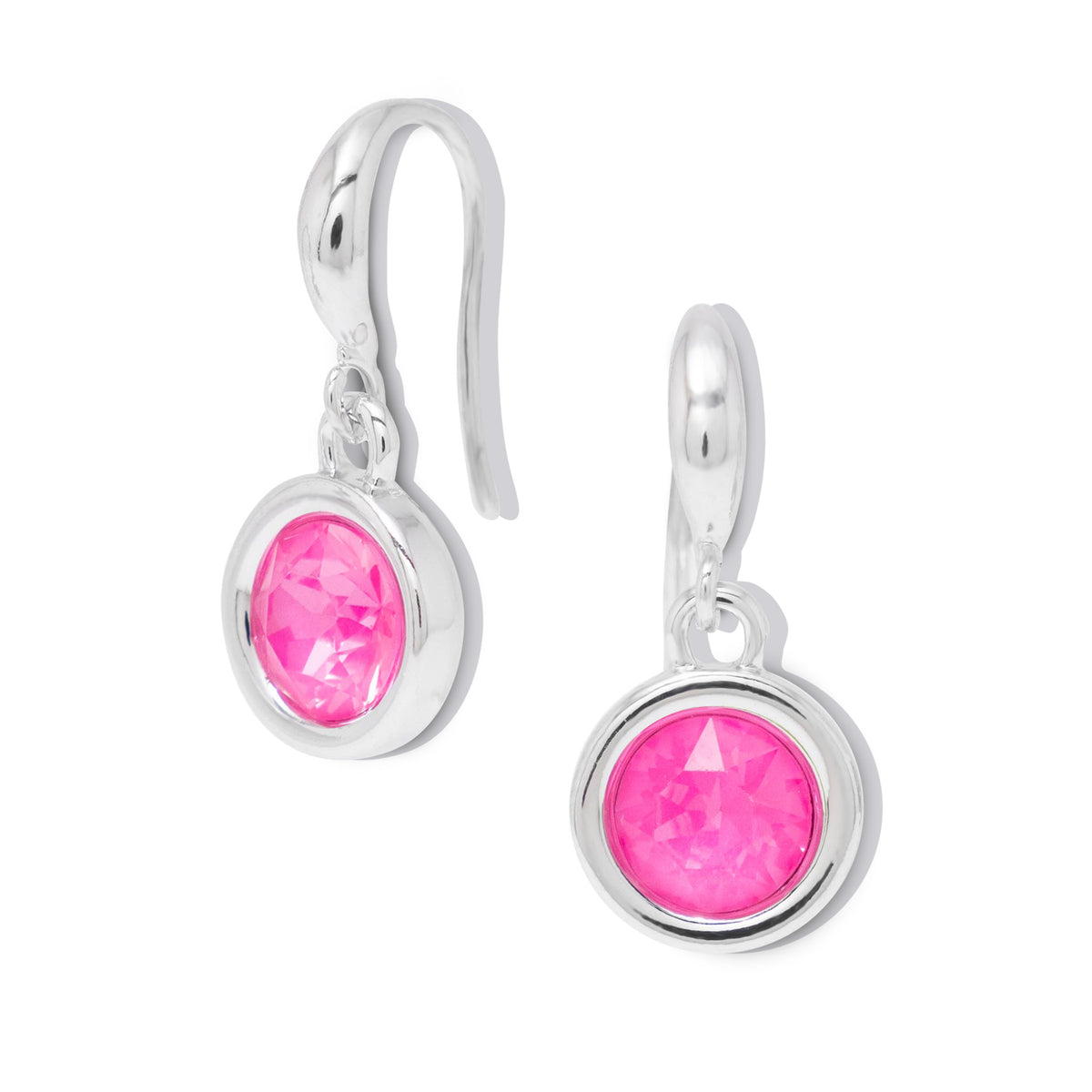Luminous Dangle Earrings Electric Pink – ForeverCrystals