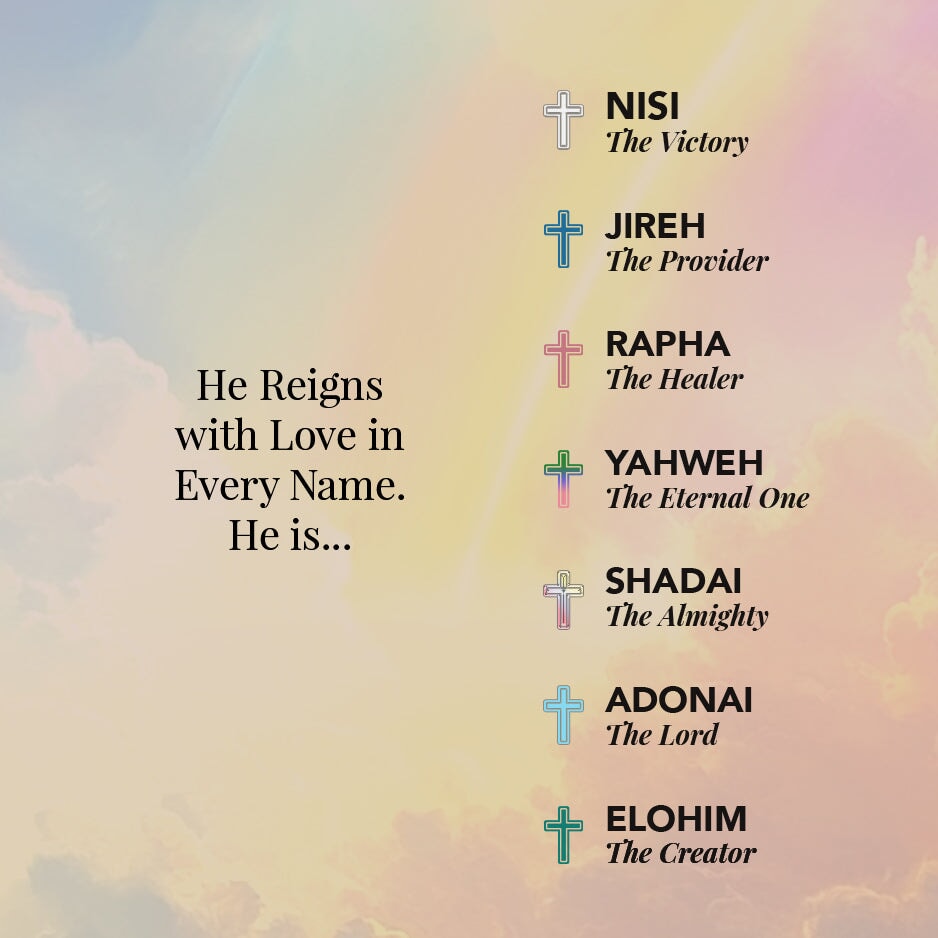 Reign Cross Charm Necklace Multi – ForeverCrystals