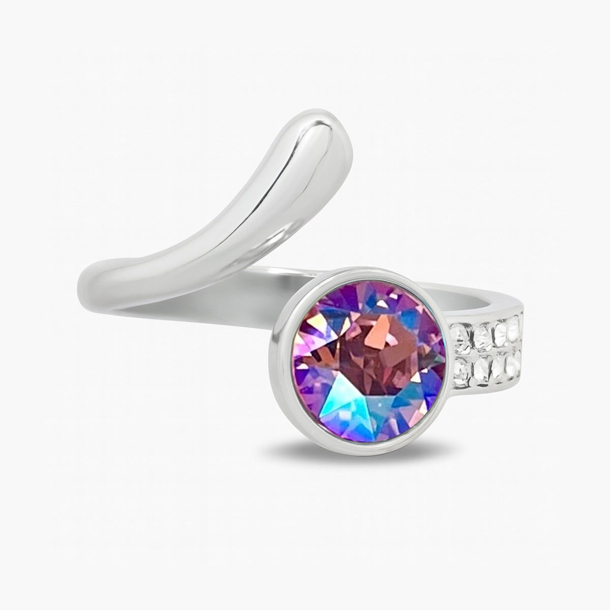 Sunbeam Ring Light Rose Shimmer – ForeverCrystals