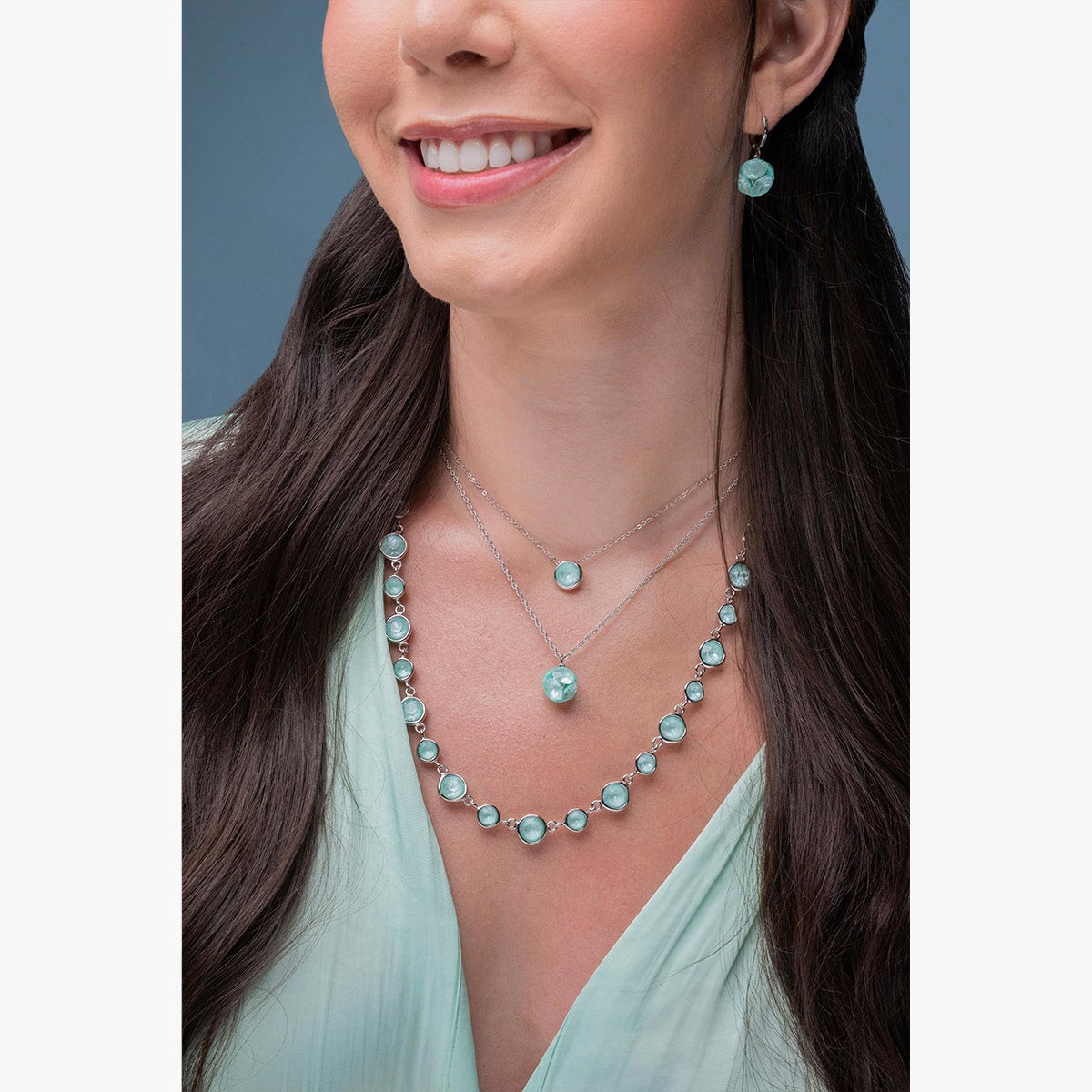 Ethereal Bloom Pendant Mint Ignite – ForeverCrystals