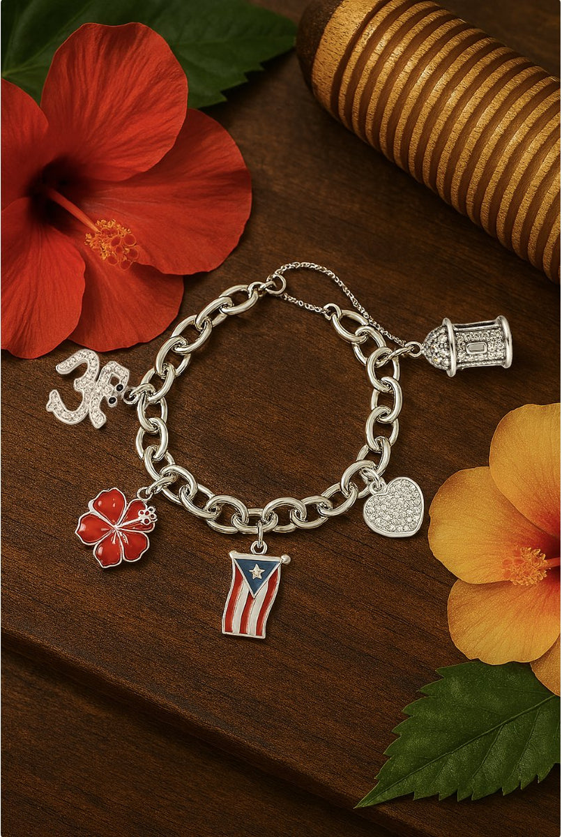 Yo Amo Puerto Rico Bracelet – ForeverCrystals