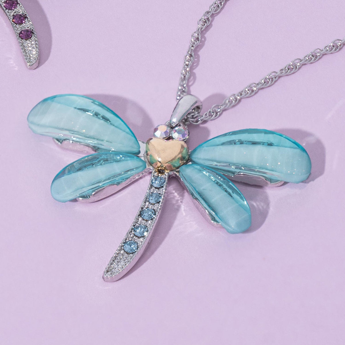 Lifestones Classic Dragonfly Aquamarine – ForeverCrystals