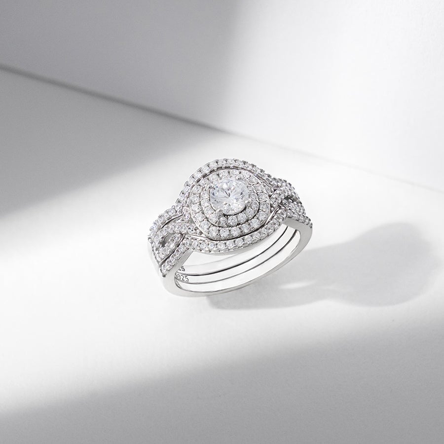 Vanderbilt: Past, Present, Future Ring – ForeverCrystals